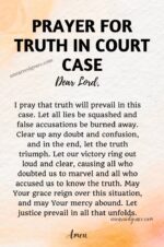 12 Strong Prayers For Court Cases - Unearned Grace