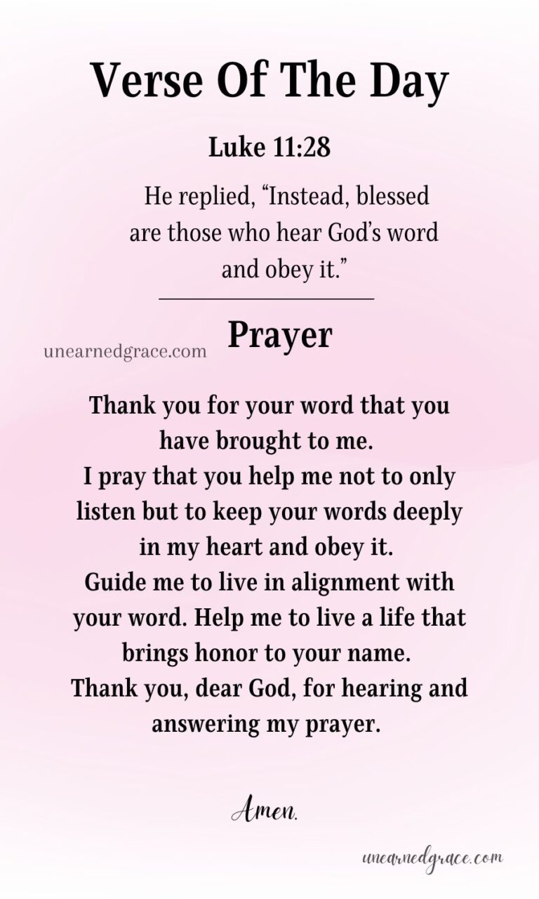 Luke 11:28 Meaning