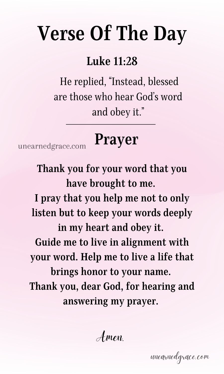 Luke 11:28 Meaning