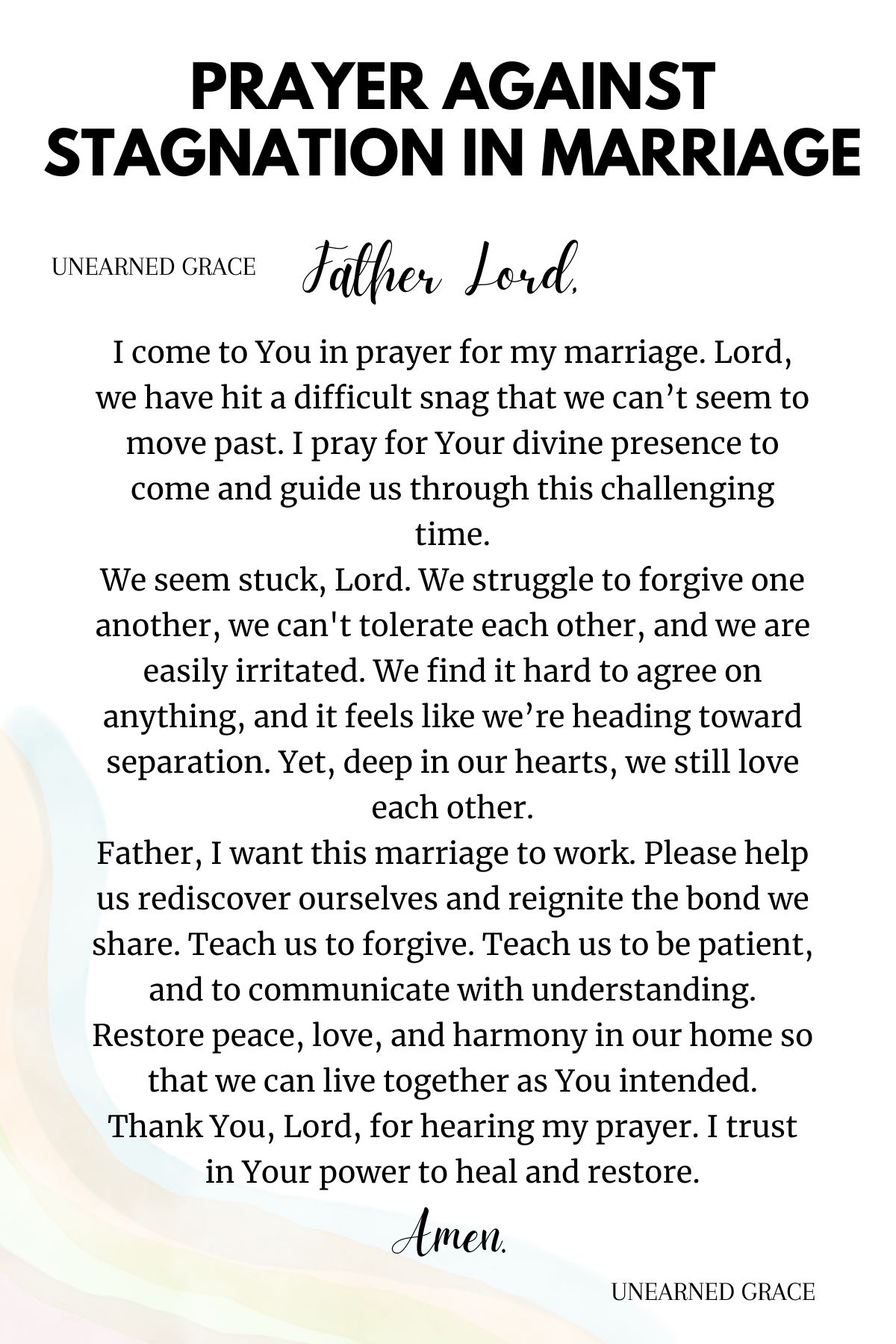 12 Prayers Against Spirit Of Delay And Stagnation - Unearned Grace
