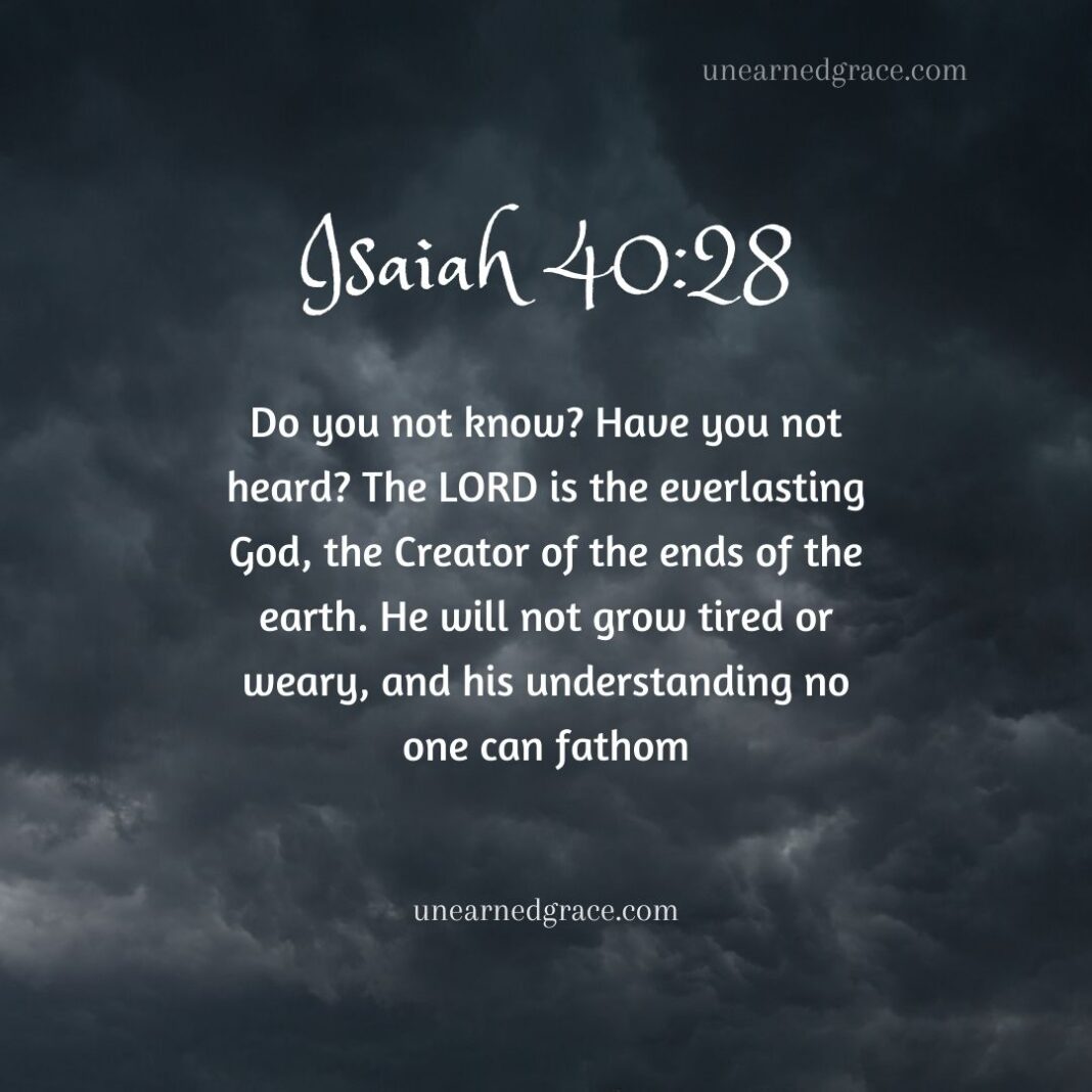 Isaiah 40:28 Meaning